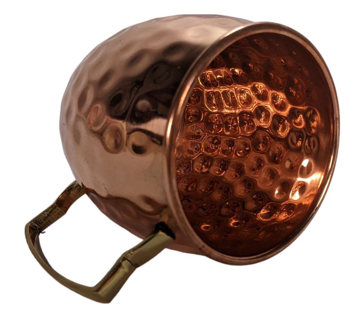 100% Pure Copper Mug Ayurvedic Water Beaker Beer Tankard Cup