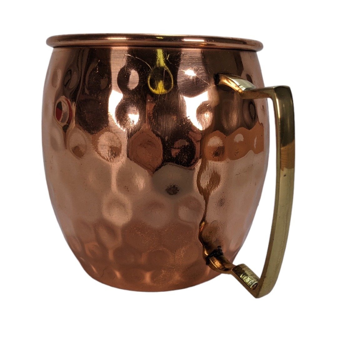 100% Pure Copper Mug Ayurvedic Water Beaker Beer Tankard Cup