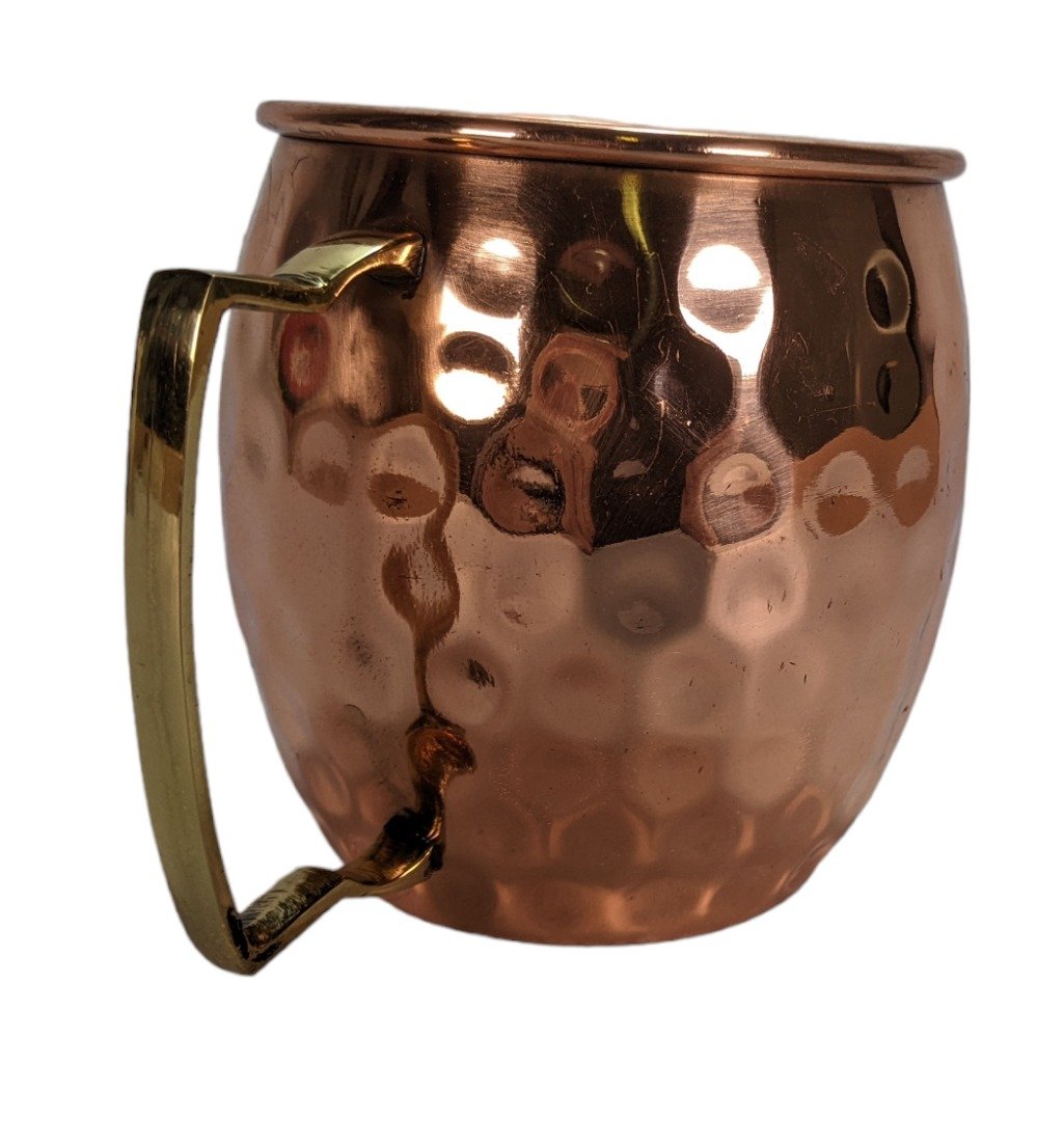100% Pure Copper Mug Ayurvedic Water Beaker Beer Tankard Cup