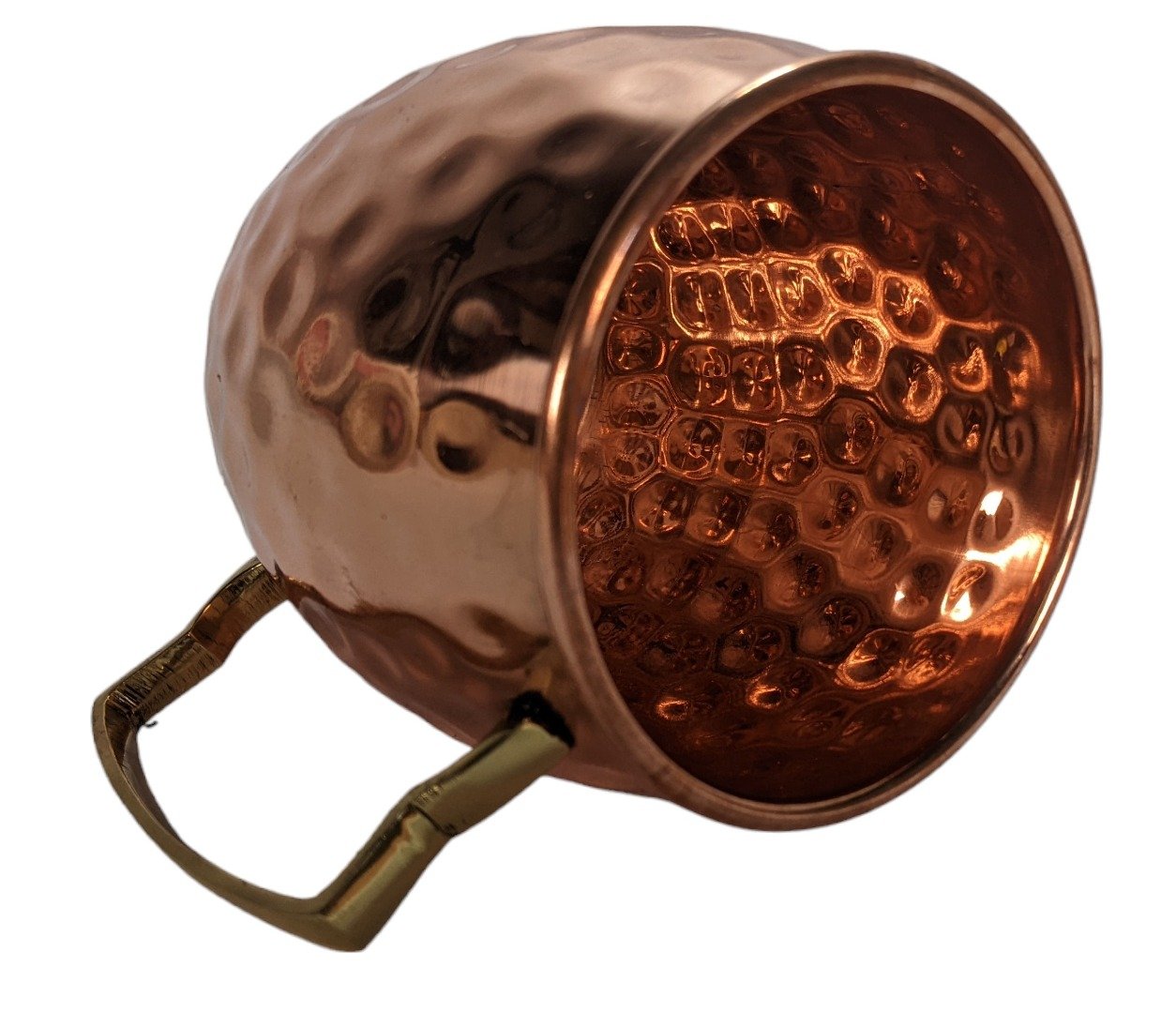 100% Pure Copper Mug Ayurvedic Water Beaker Beer Tankard Cup
