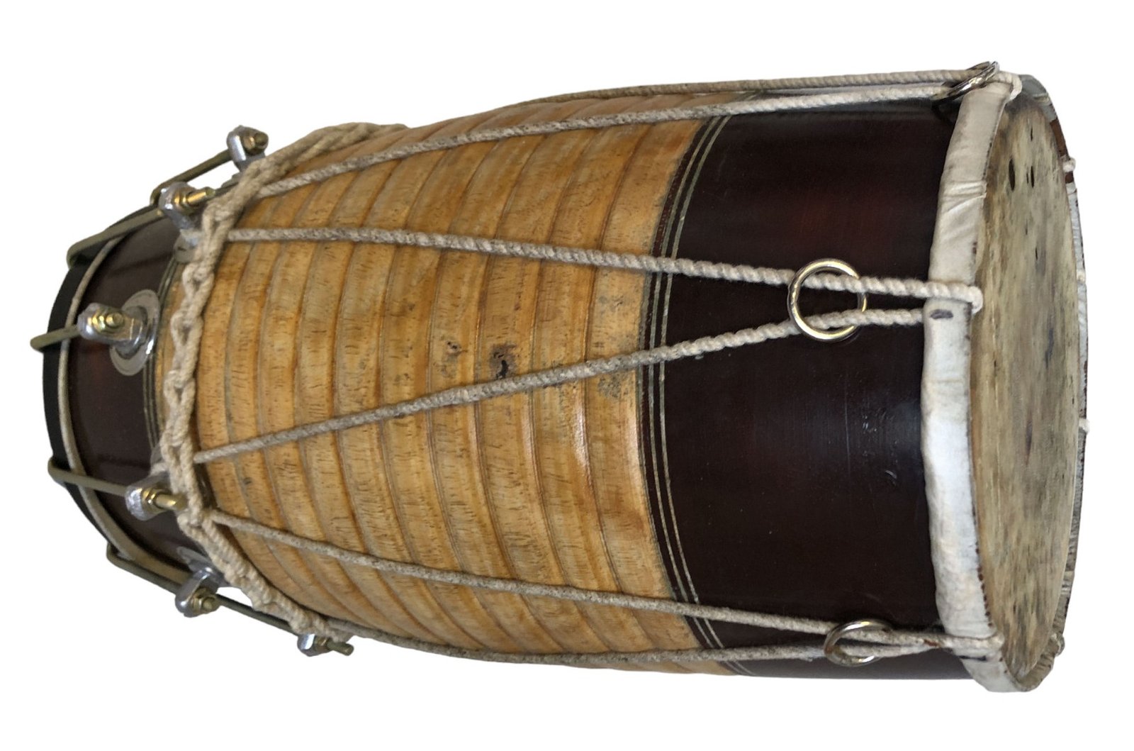 Indian Dholak Dolak Drum DAMAGED | Terrapin Trading