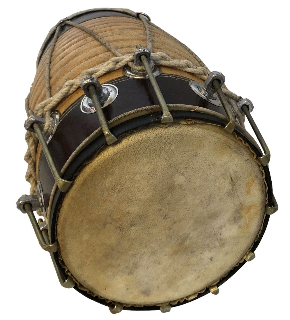 Indian Dholak Dolak Drum DAMAGED | Terrapin Trading