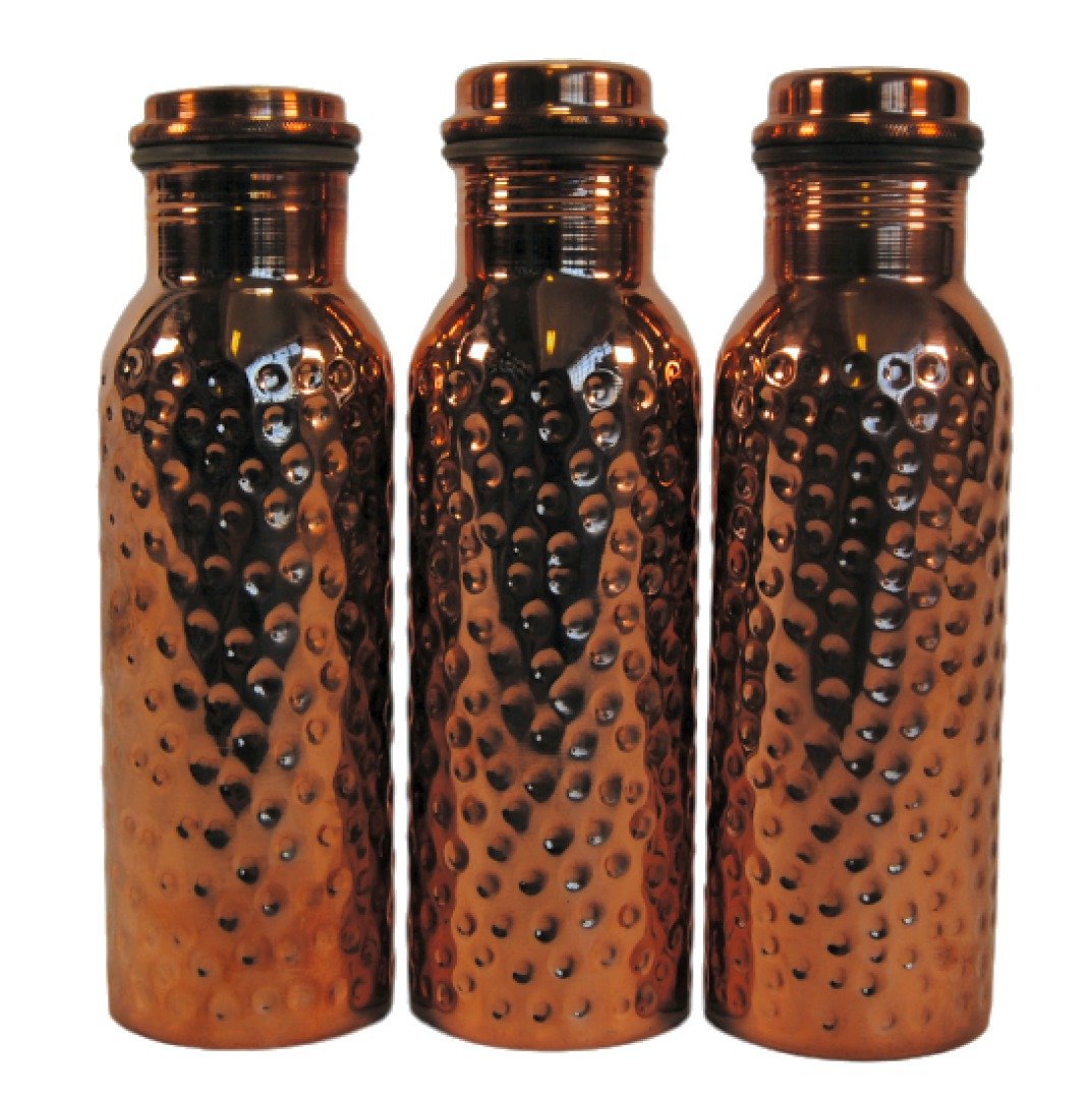 Ayurvedic Copper Bottles | Ayurvedic Copper Bottles x 3