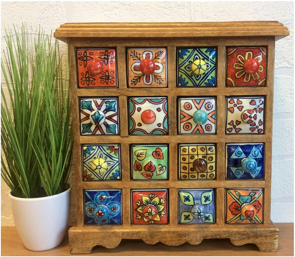 Ceramic Drawers | Ceramic Drawers x 16 Wooden 7kg