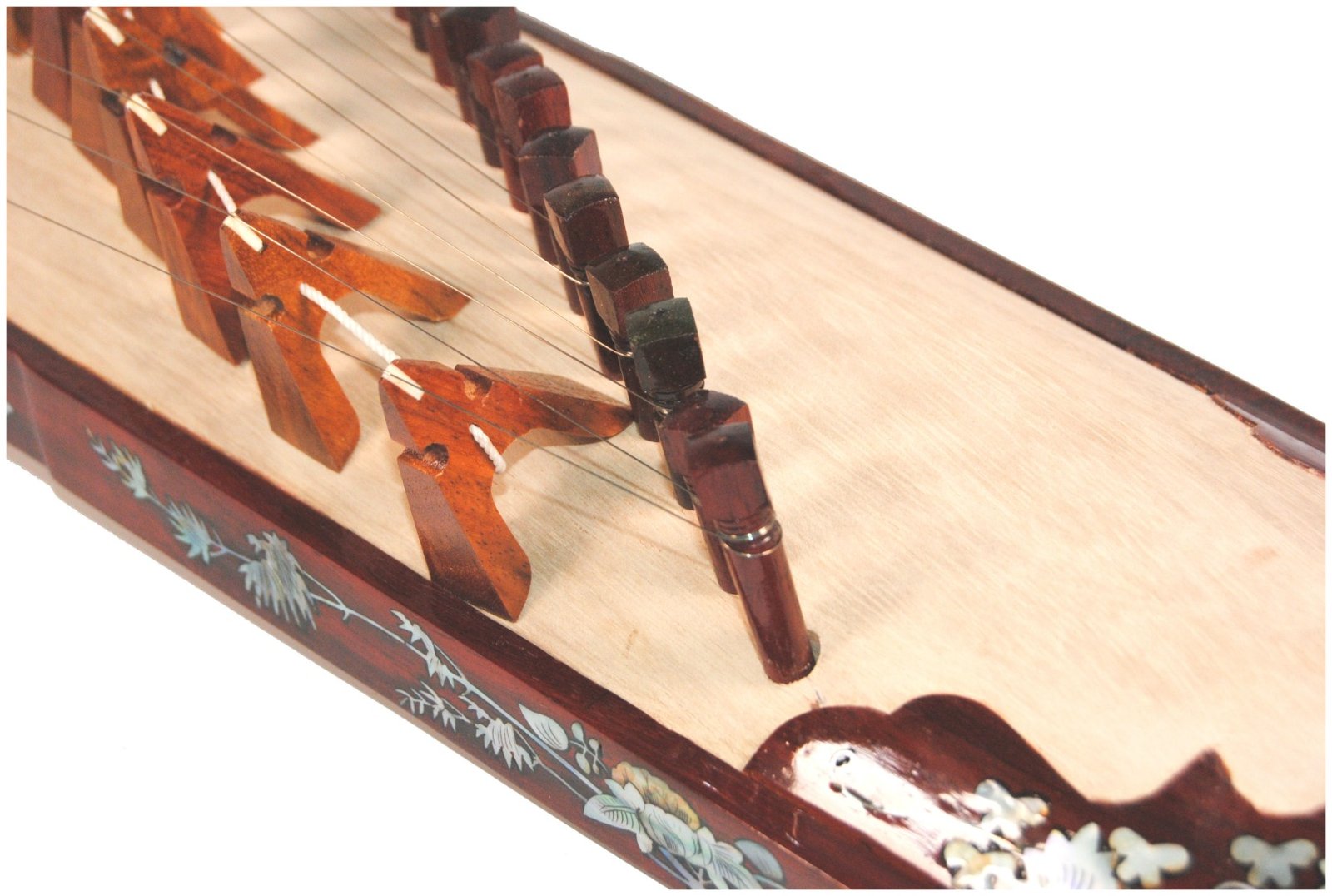 Vietnamese Dan Tranh Case 16 chord Zither 80cm - Terrapin Trading
