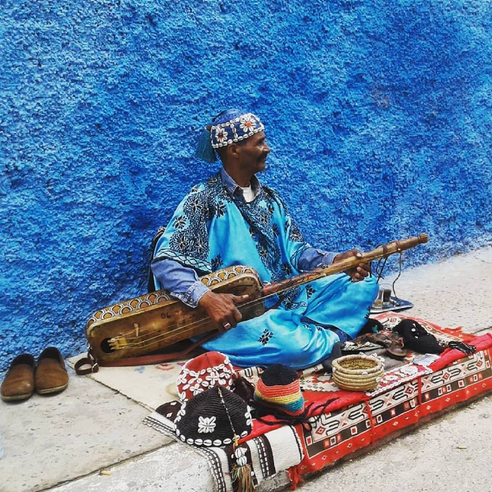 Genuine Moroccan Gnawa / Gnaoua Hat | Wool Felt and Real Cowrie Shells ...
