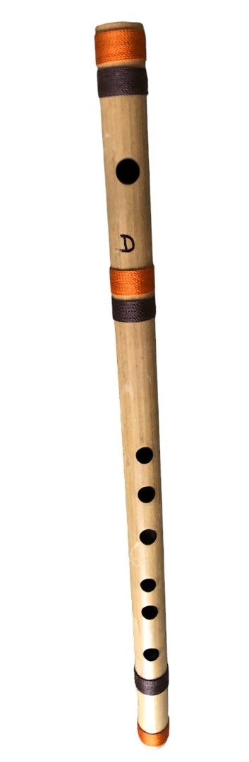 Bamboo Flute Indian Musical Instrument Bansuri Scale D