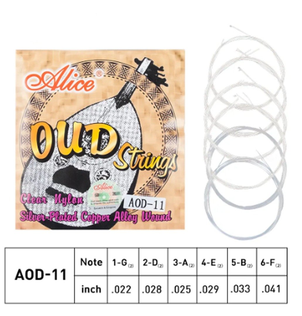 Long Neck Oud | Long Neck Oud Strings Full Set of 11