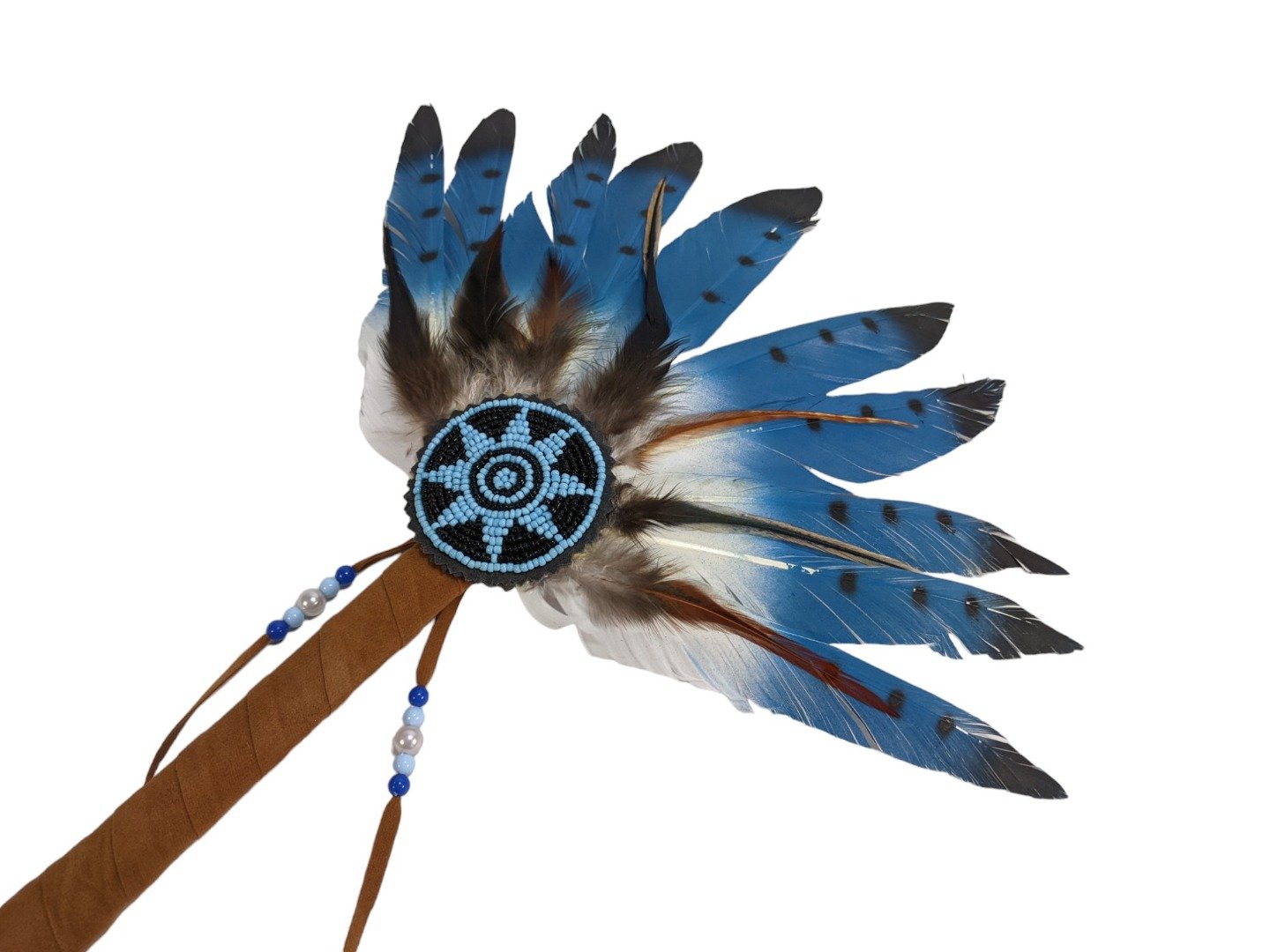 Native American Feather Prayer Fan Chakapa Shakapa Bhump