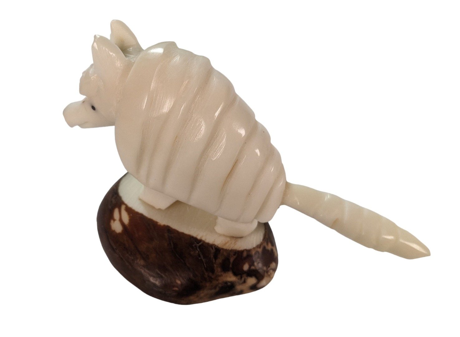 Tagua Carving Armadillo x 1 | Terrapin Trading