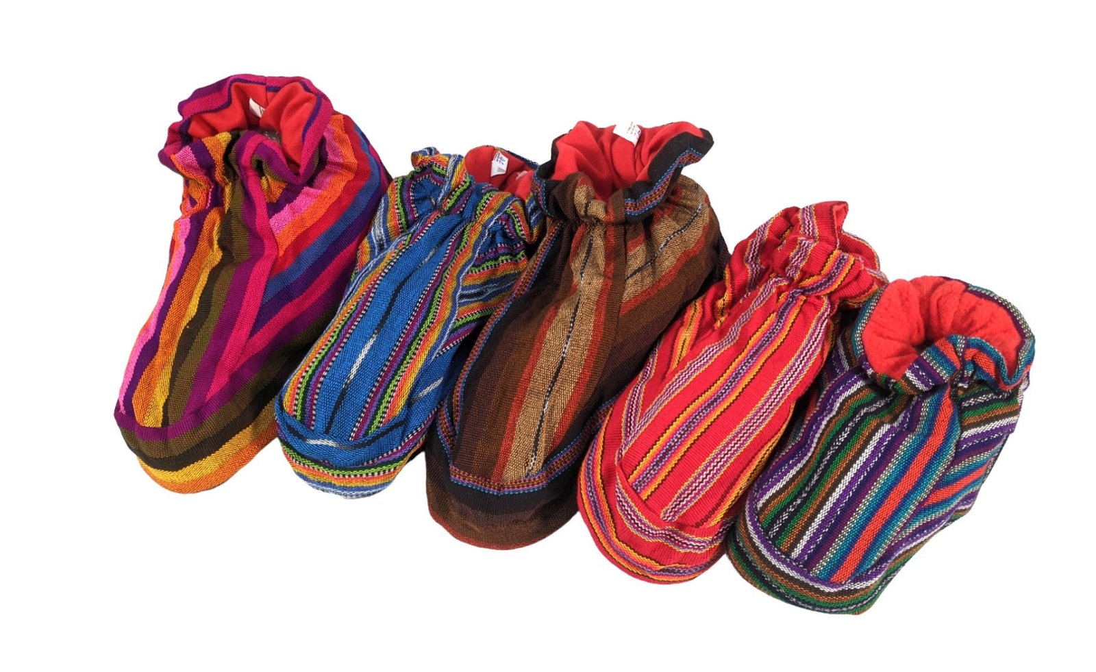 Traditional Textile Soft Sole Slippers | Guatemala | Terrapin Trading