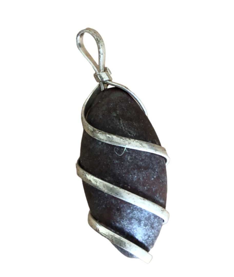 Narmada stone Pendant - Narmadeshwar Shiva Lingam Shivling