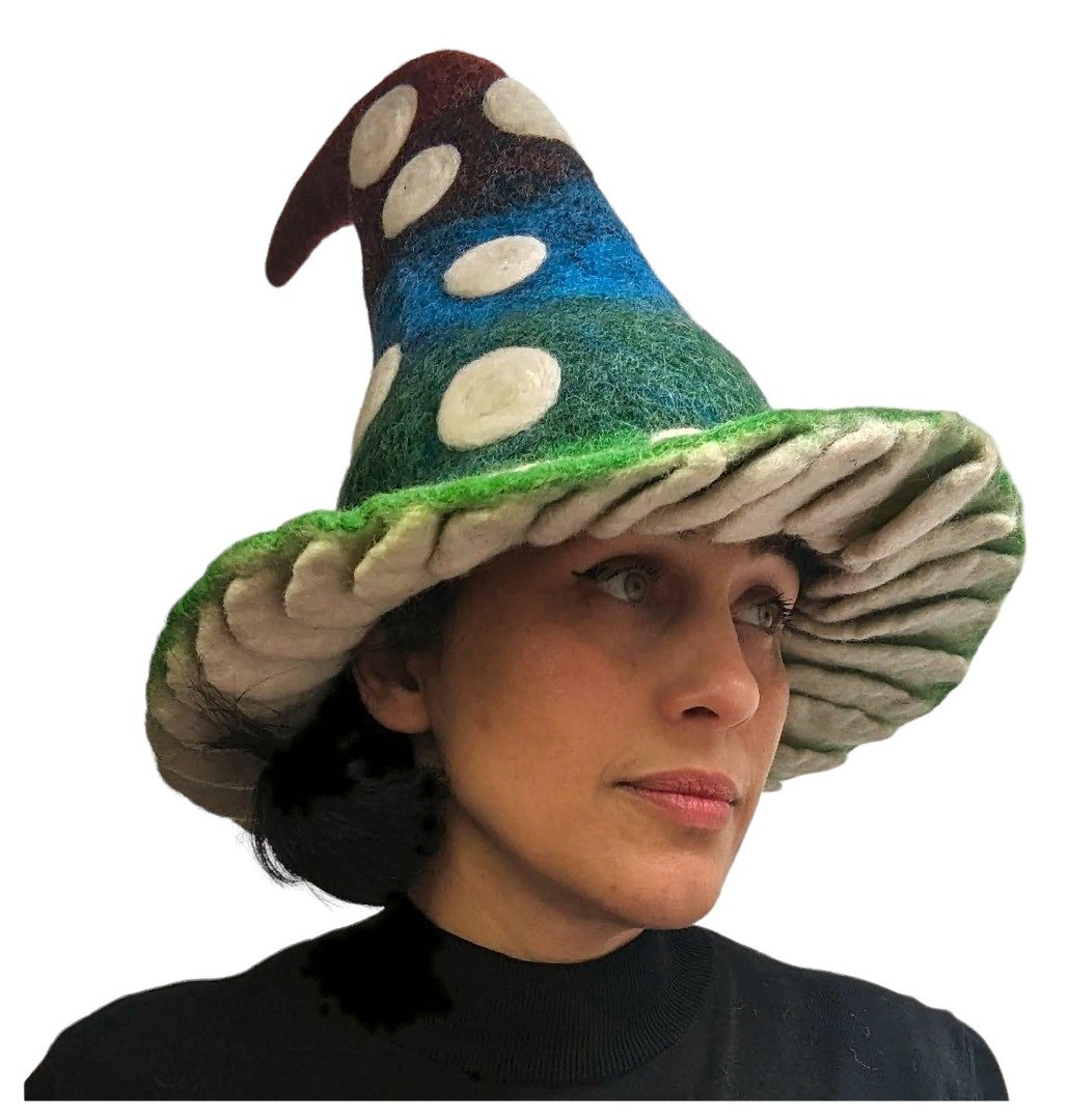 Wizard Hat | Wizard Hat | Unisex | Nepalese Felt | One Size