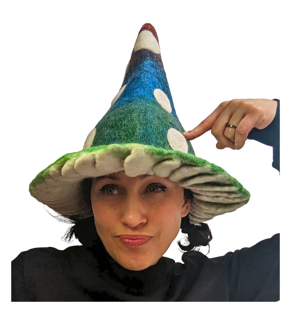 Wizard Hat | Wizard Hat | Unisex | Nepalese Felt | One Size