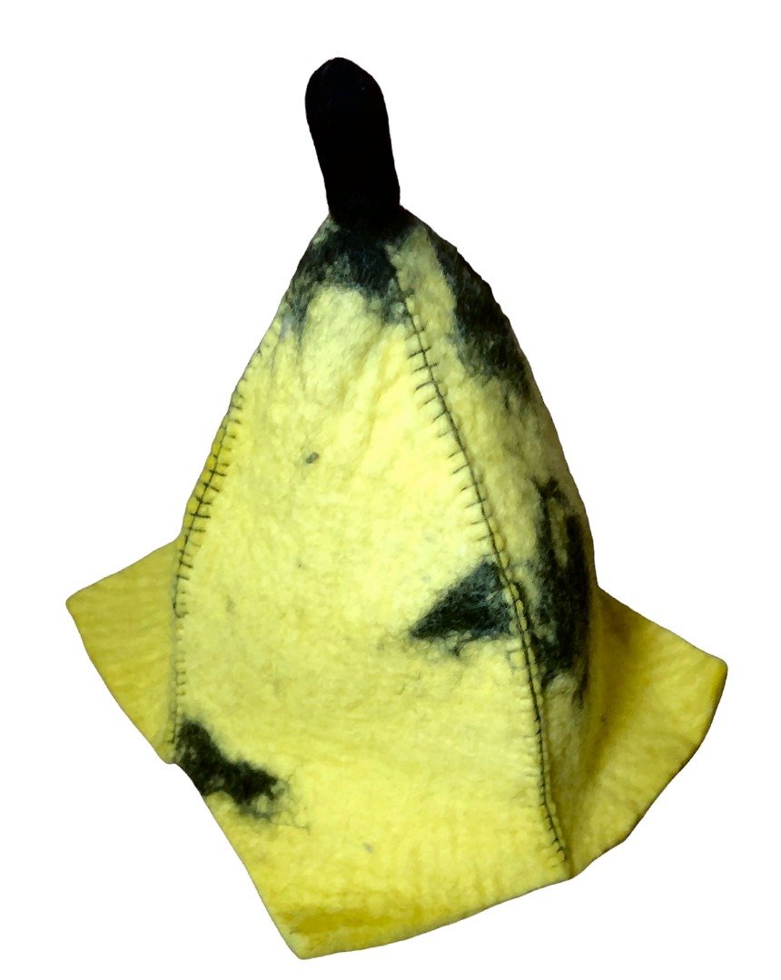 Yello Banana Fruit Festival Funny Bright Plant Forest Hat Fancy Dress ...