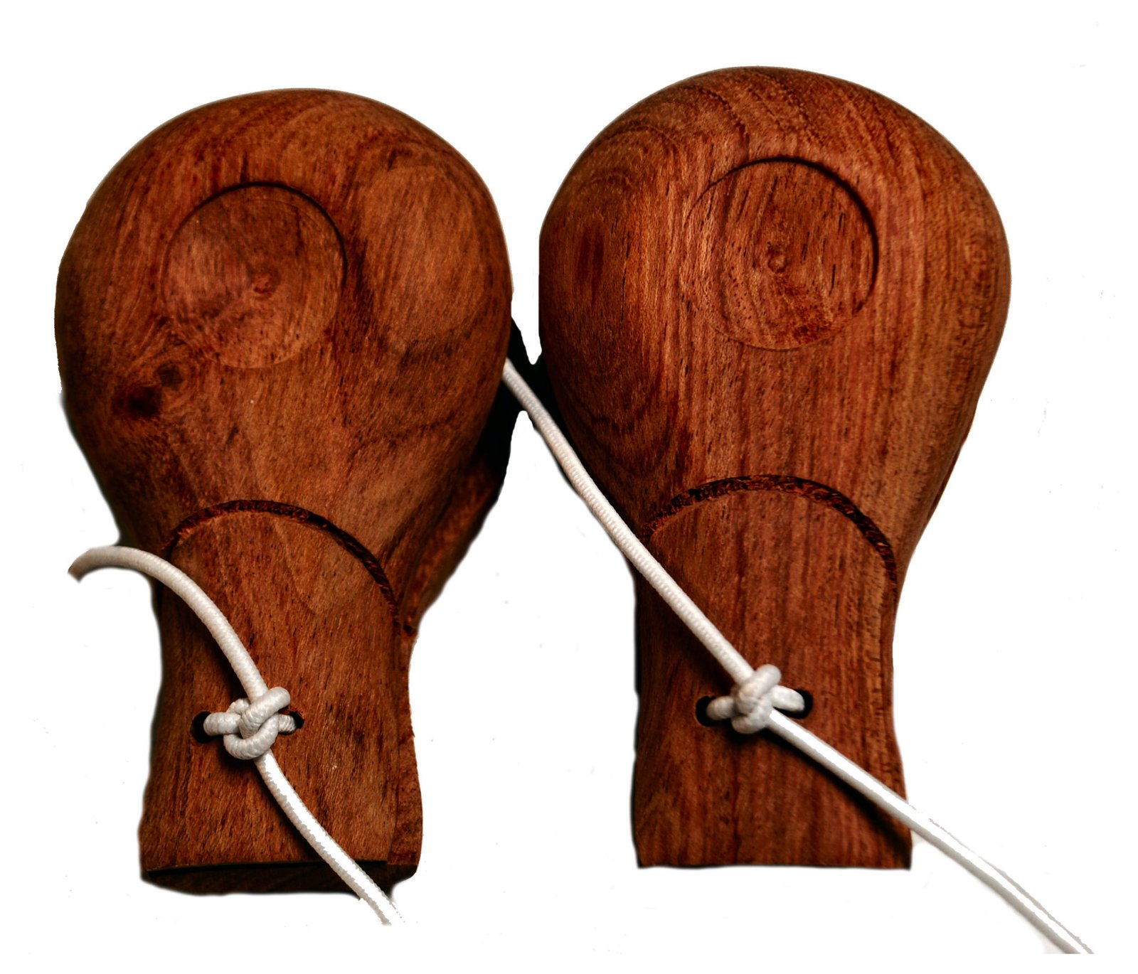 Wood Castanets Pair - Rosewood | Terrapin Trading