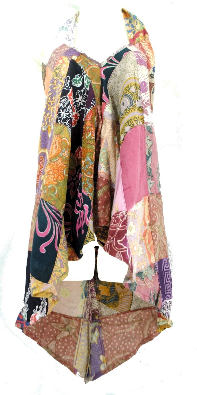 Batik Dress - Balinese Patchwork | Terrapin Trading