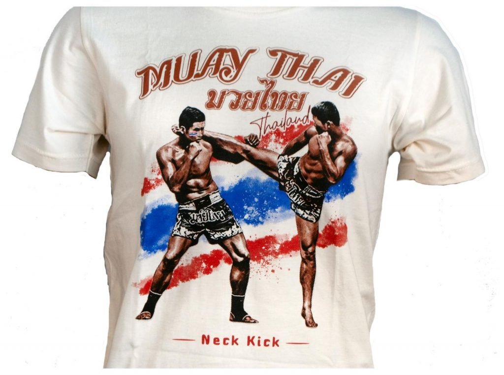 Muay Thai Tshirt - Genuine Boxing Shirt S - Xl Thailand Martial Arts Boxer