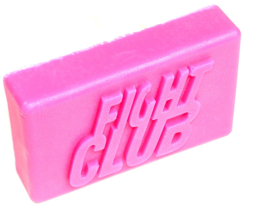 Fight Club Soap Bar Pink - Tyler Durden - Terrapin Trading