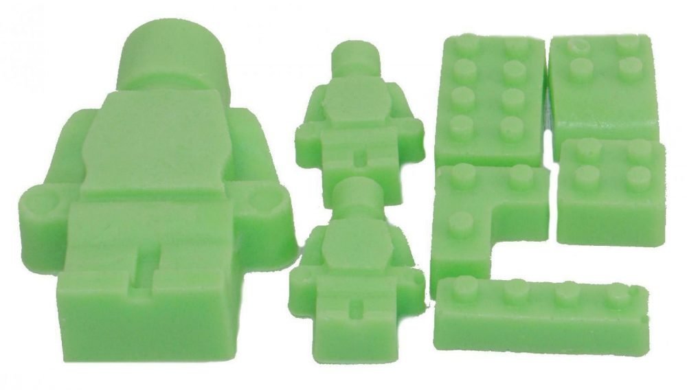 Lego Soap 8pc Retro Building Blocks - Choose Colour - Terrapin Trading