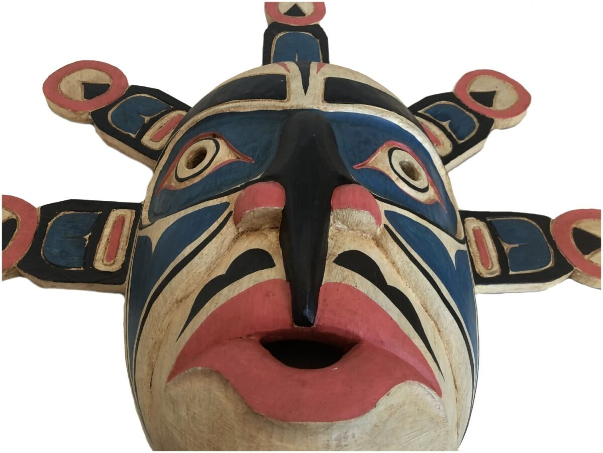 Sun Mask | Sun Mask 20'' / 50cm Replica Native American