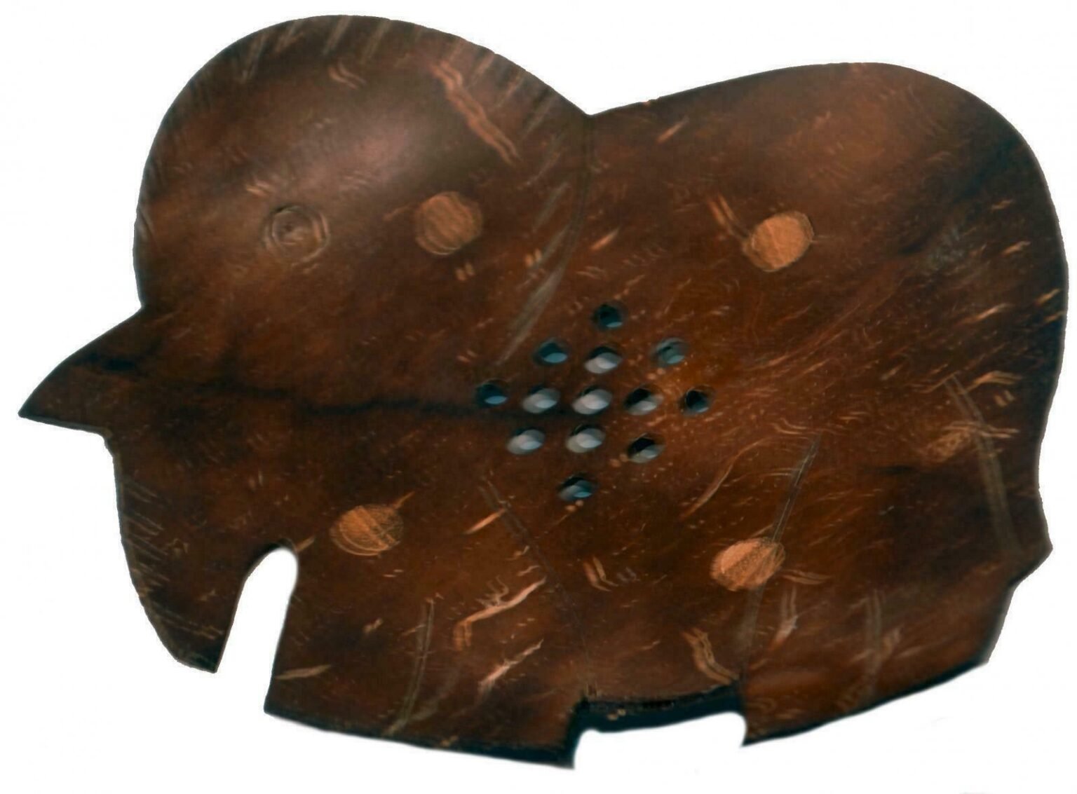 Soap Dish Fair Trade Thailand Coconut Shell - Terrapin Trading