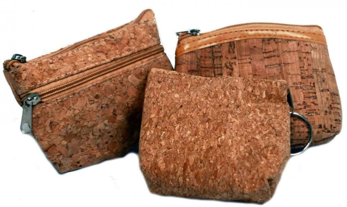 Cork Purse | Cork Purse Genuine Portuguese Cork Coin Purse