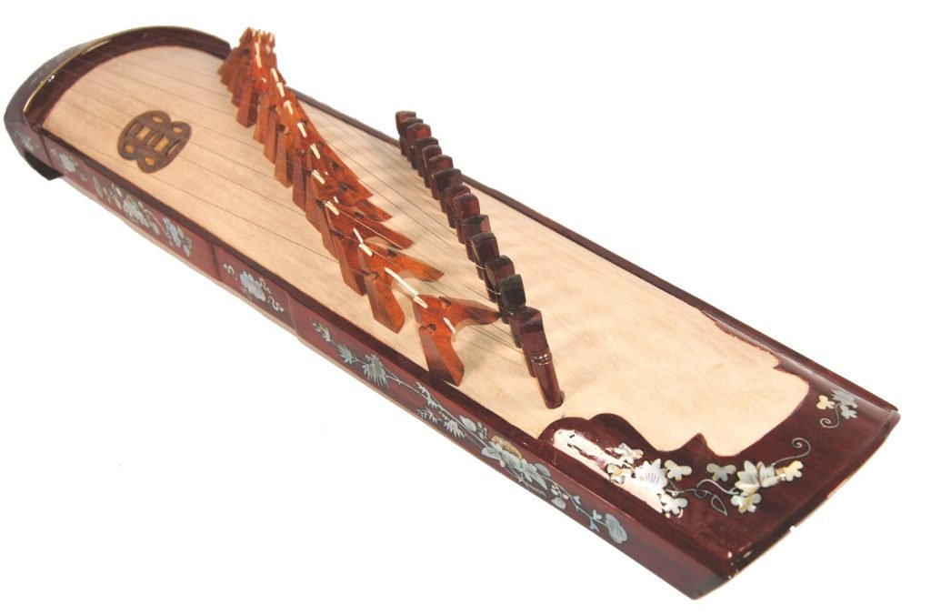 Vietnamese Dan Tranh Case 16 chord Zither 80cm - Terrapin Trading
