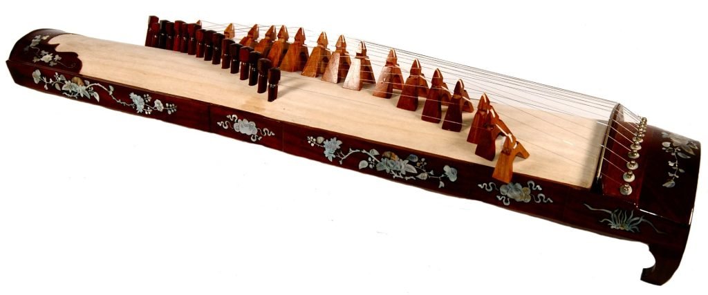 Vietnamese Dan Tranh Case 16 chord Zither 80cm - Terrapin Trading