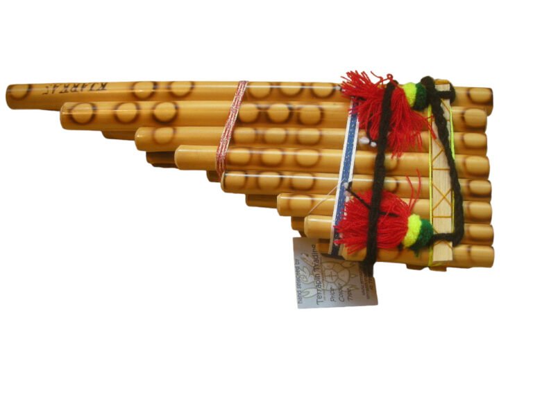 Bolivian Panpipes / Siku - 15 Pipes Made in Bolivia | Terrapin Trading