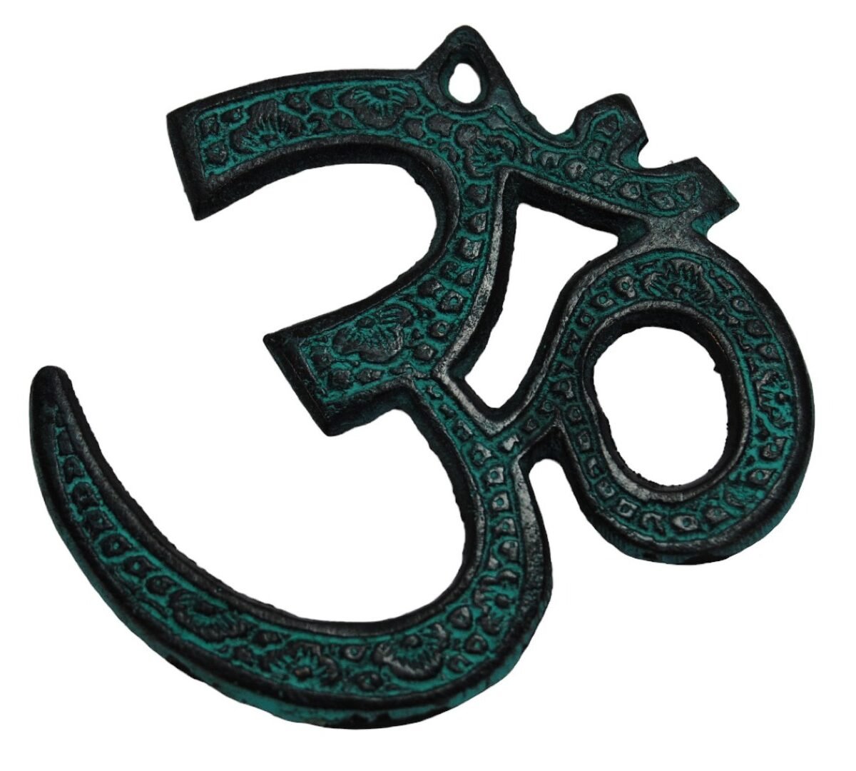 Om Brass Symbol - Aum - 3" / 7.5cm | Terrapin Trading